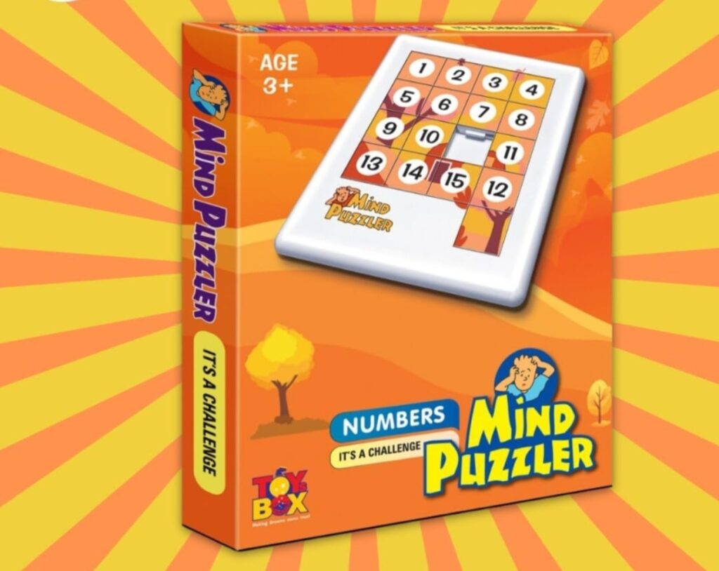 Mind Puzzler Sliding Game (One puzzle) – toysforlittleminds